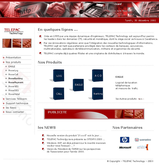 Essam CHRAIBI, Chargé de projets Internet senior